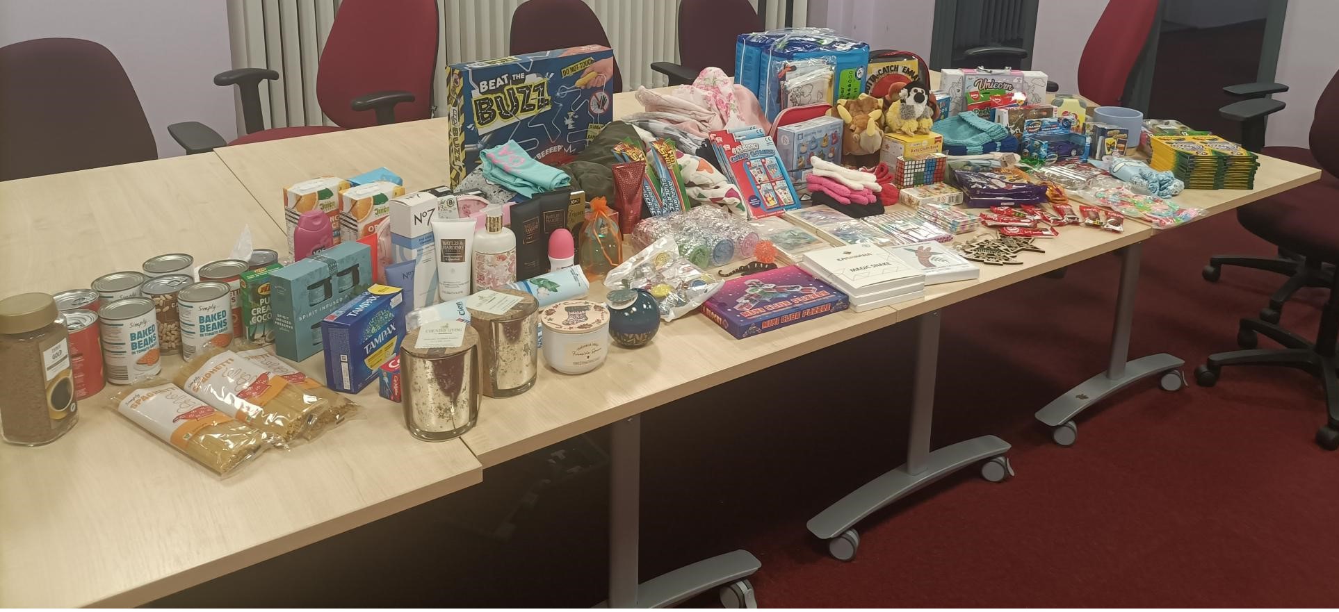 Christmas Shoebox appeal - Lionwood Medical Practice