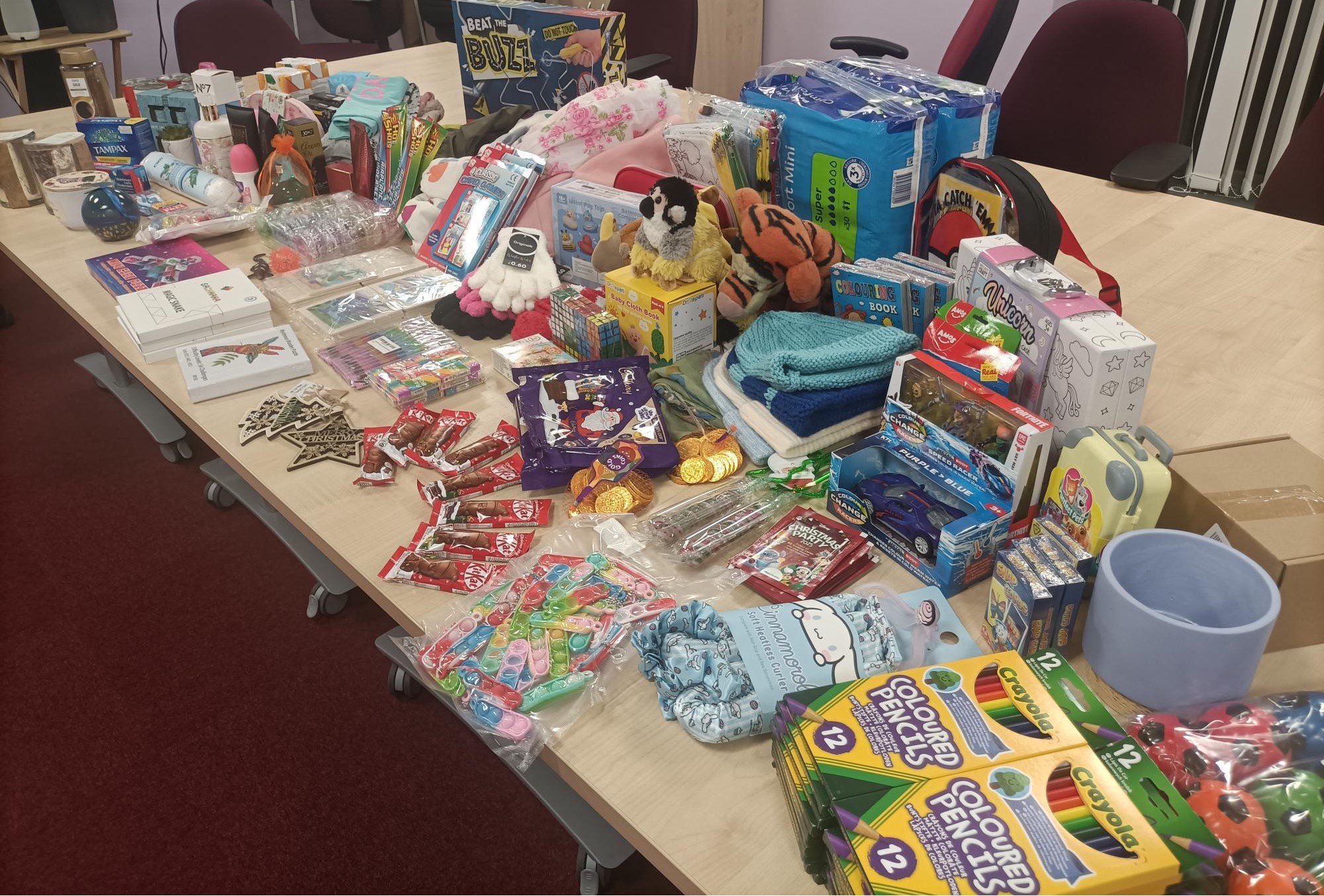 Christmas Shoebox appeal - Lionwood Medical Practice